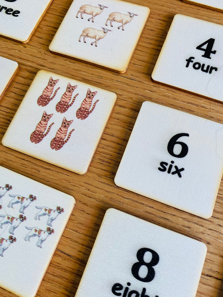 1 to 10 Montessori counting blocks - Complete Learning Math Set Toy ...